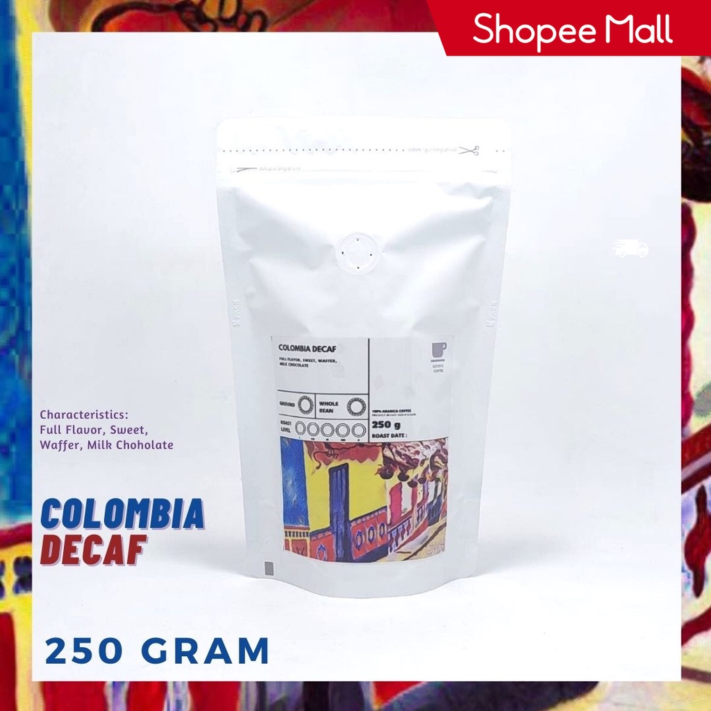 Jual KOPI ARABIKA COLOMBIA DECAF 250 GRAM | SUTOYO COFFEE | IMPORT ...