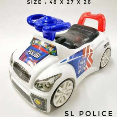 Jual MAINAN MOBIL DORONG SL POLICE / MOBIL MOBILAN DUDUK ANAK / MOBIL ...