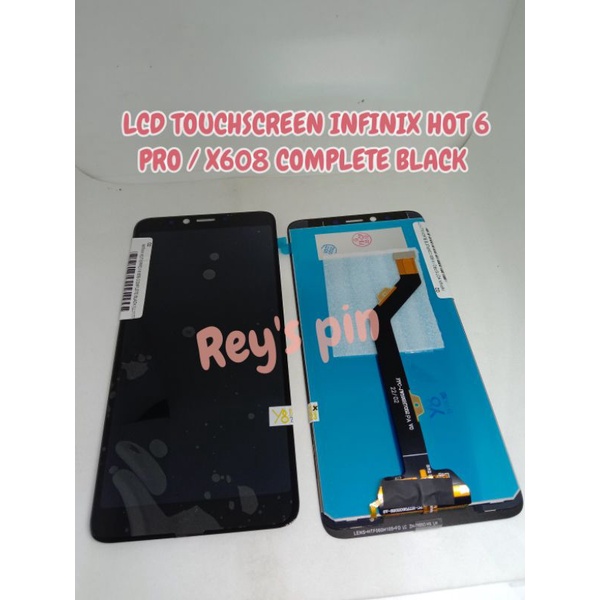 Jual LCD TOUCHSCREEN INFINIX HOT 6 PRO / X608 TFT COMPLETE BLACK ...