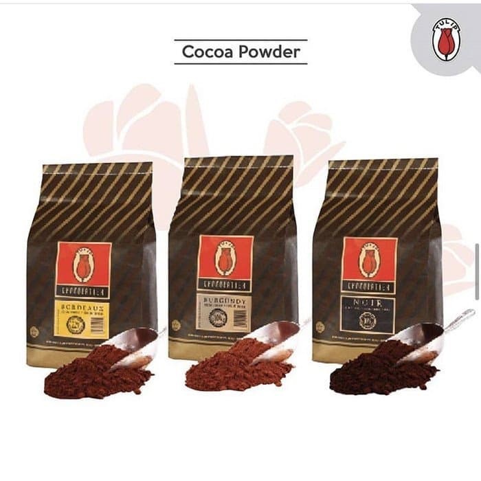 Jual Tulip burgundy cocoa powder coklat bubuk repack 100 gr | Shopee ...