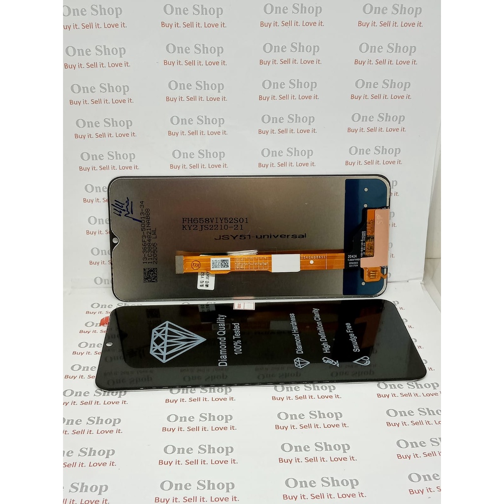 Jual lcd touchscreen lcd full Vivo Y51 2020 - V2030 - Y53S - V2058 ...
