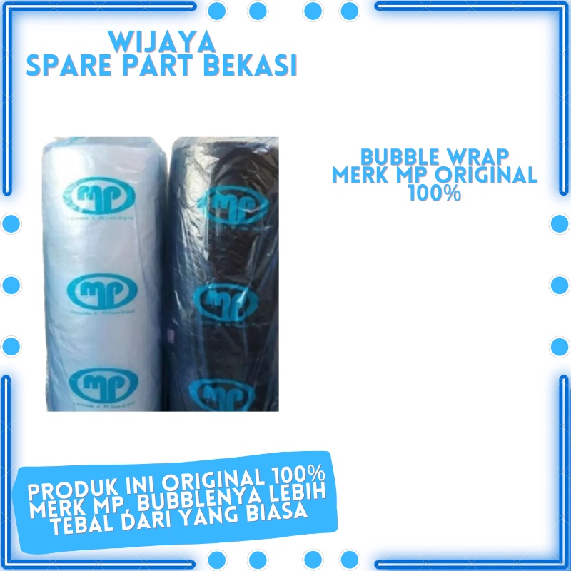 Jual BUBBLE WRAP MP 125 CM X 50 M ORIGINAL 100%/BUBBLE BERKUALITAS ...