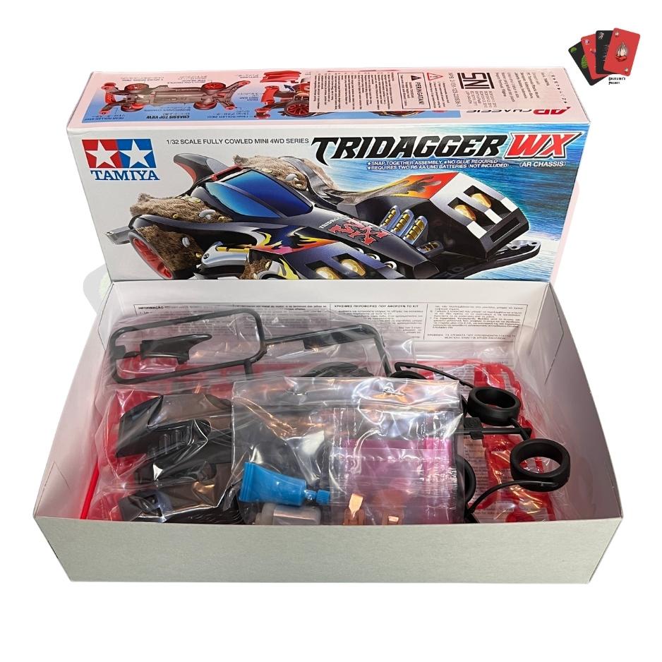Jual Mainan Rakit Mobil Tamiya Mini 4WD - Tridagger WX (ORIGINAL ...
