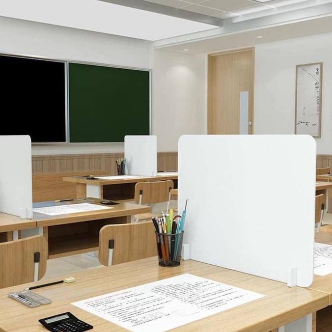 Jual Student Desk Partition/Partisi Sekat Meja Siswa/Papan Penyekat ...
