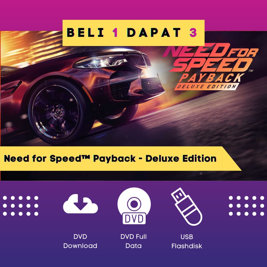 Jual Need for Speed Payback - Deluxe Edition | Game PC Original ...
