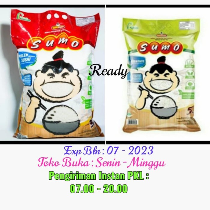 Jual beras sumo 5kg | Shopee Indonesia
