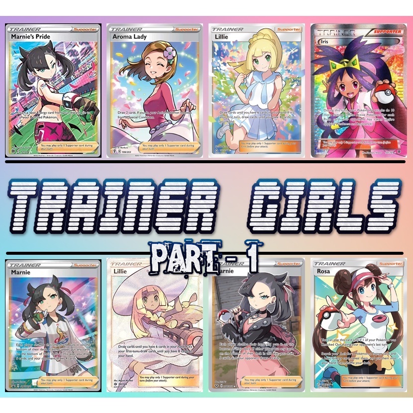 Jual KARTU POKEMON TCG HOLOGRAM SUPPORTER CARD TRAINER (GIRLS PART 1 ...