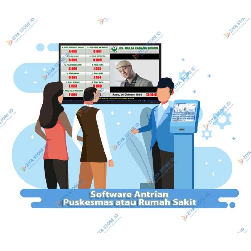 Jual [New] Aplikasi Sistem Antrian Puskesmas Rumah Sakit dan lainnya ...