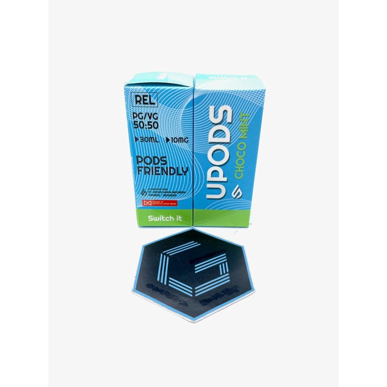 Jual SALT - Upods CHOCO MINT Pods Friendly 30ml 10mg Liquid Chocomint ...