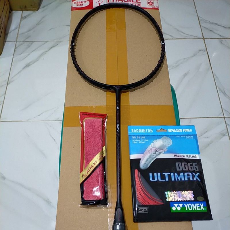 Jual RAKET BADMINTON KANSA KAYU TERBARU 30 LBS ORIGINAL | Shopee Indonesia