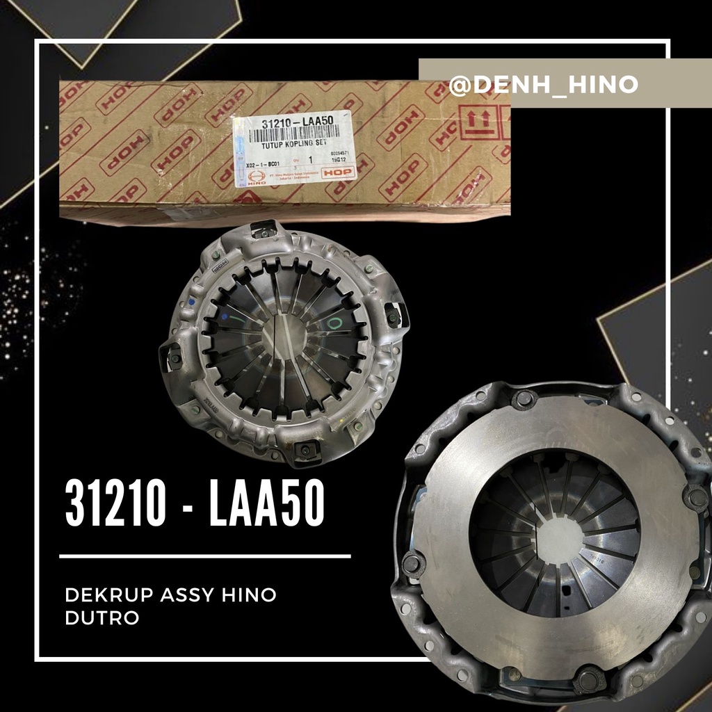 Jual 31210 - LAA50 Cover Assy Clutch / Dekrup Assy Asli HOP | Shopee ...