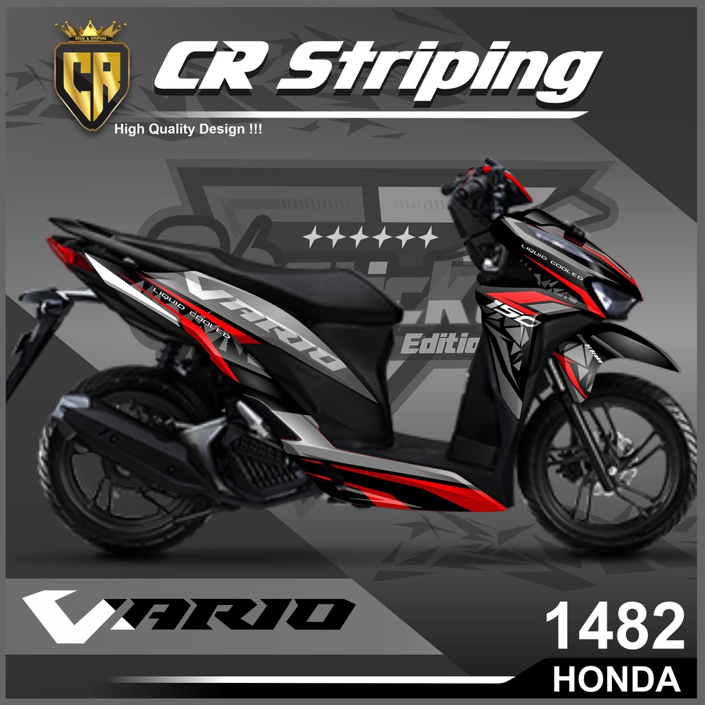Jual Dekal Sticker VARIO 125/150 NEW Full Body Decal Stiker Skotlet ...