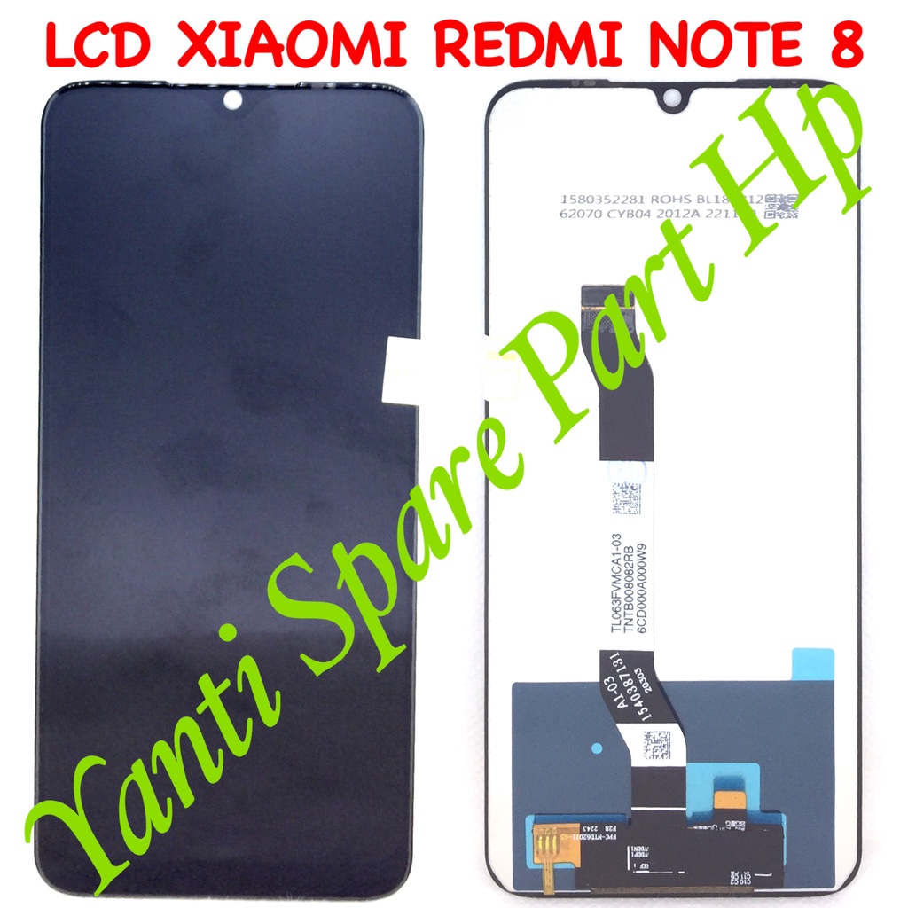 Jual Lcd Touchscreen XIaomi Redmi Note 8 Original New | Shopee Indonesia