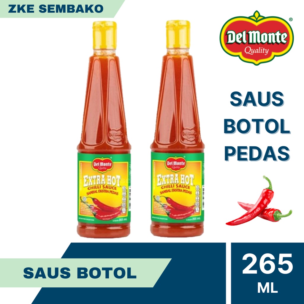 Jual Saus Sambal Delmonte 265ml | Shopee Indonesia