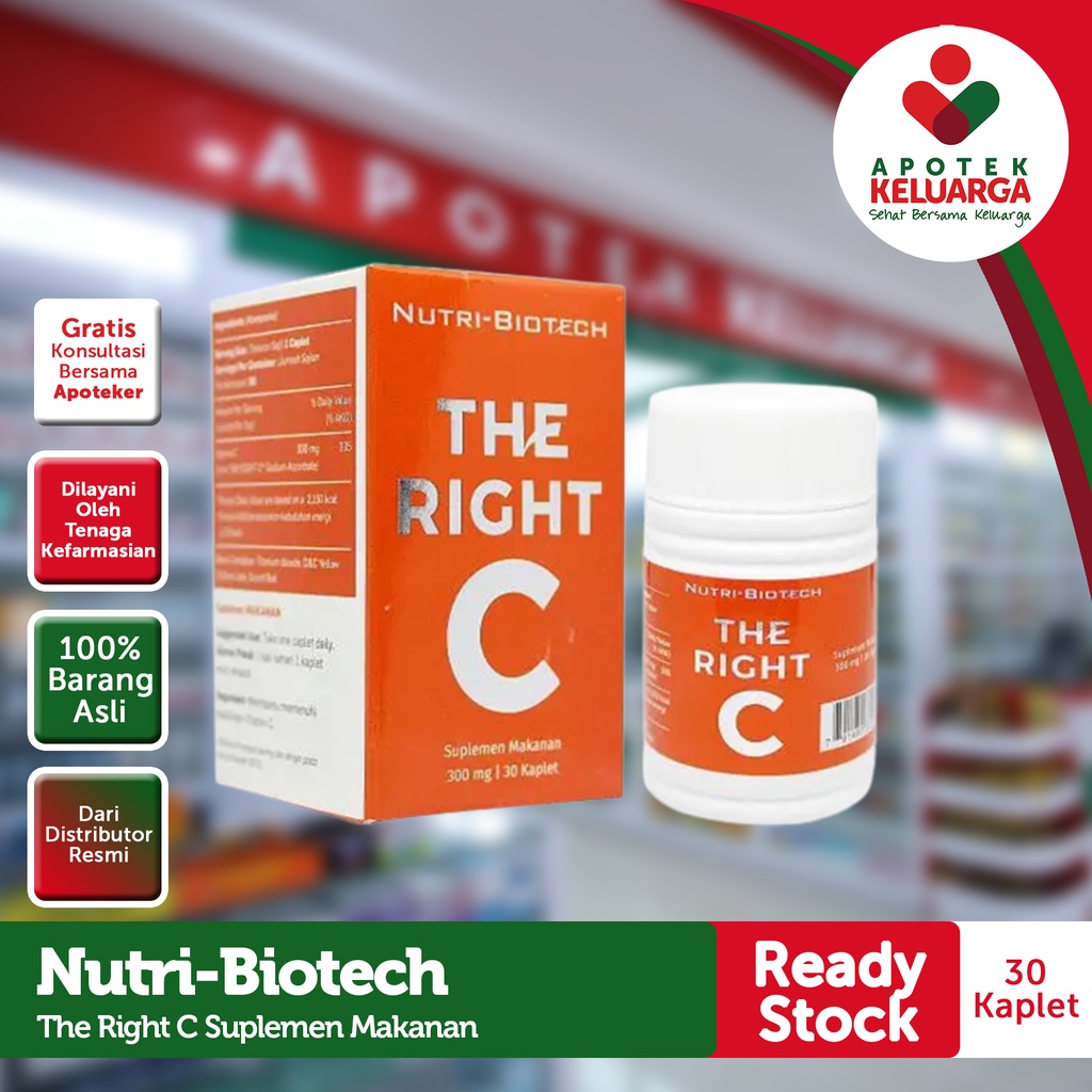 Jual Nutri-Biotech The Right C # daya tahan tubuh | Shopee Indonesia