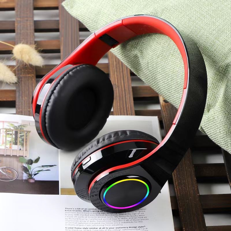 Jual B39 Wireless Headset LED Bluetooth Headphone HiFi Bass Music ...