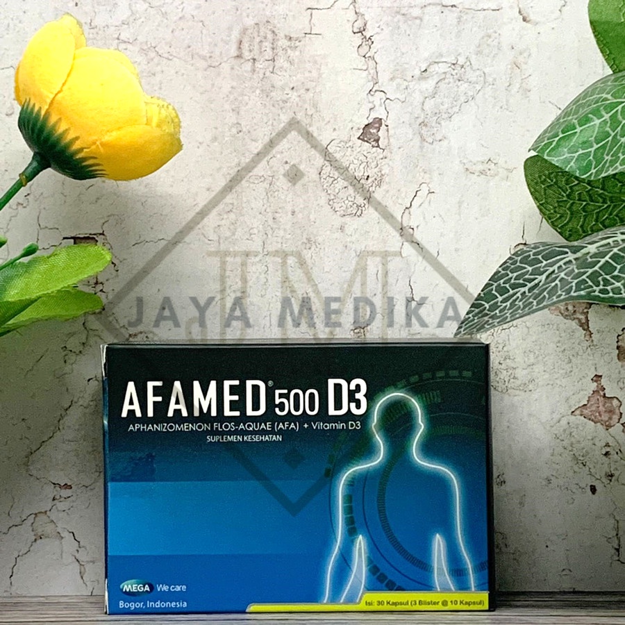 Jual Afamed 500 D3 Isi 30 Kapsul - Suplemen Daya Tahan Tubuh | Shopee Indonesia