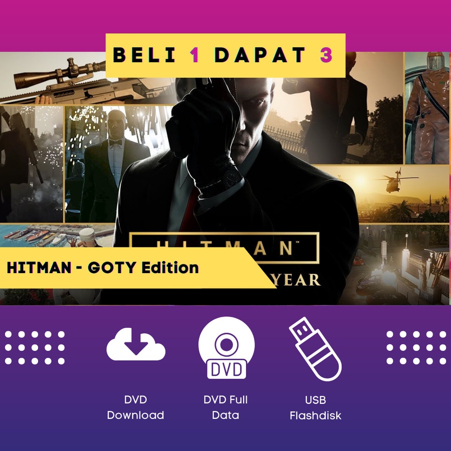 Jual HITMAN - Game of The Year Edition | Game PC Original | Shopee ...