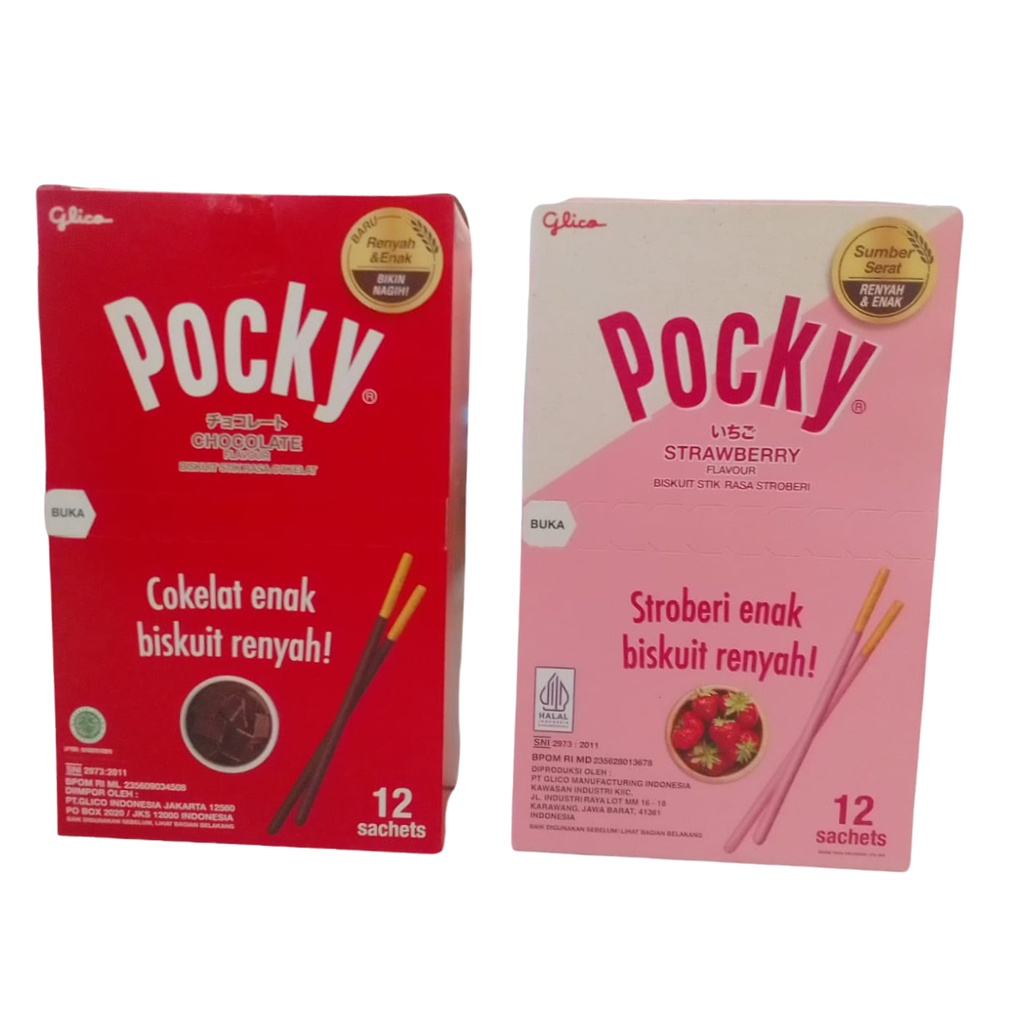 Jual GLICO POCKY BOX isi 12 sachet | Shopee Indonesia