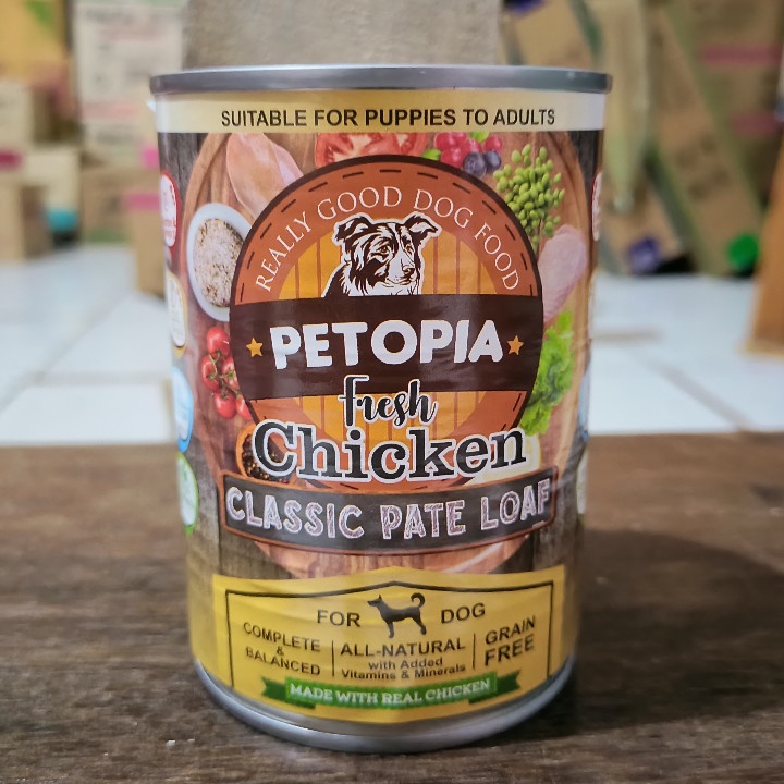 Jual Makanan Anjing Petopia All Stages Fresh Chicken 380G Wet Food ...