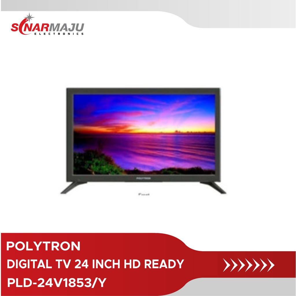 Jual Digital TV 24 Inch Polytron HD Ready PLD-24V1853/Y PLD24V1853 ...