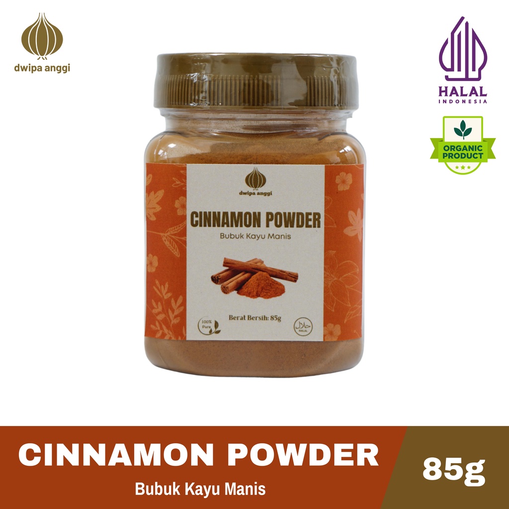 Jual Bubuk Kayu Manis 85g |Cinnamon Powder | Kayu Manis Halus Premium ...