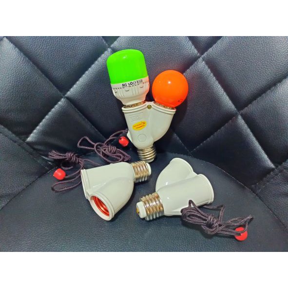 Jual Fitting Lampu Tarik Cabang 2 Visalux V280W | Shopee Indonesia