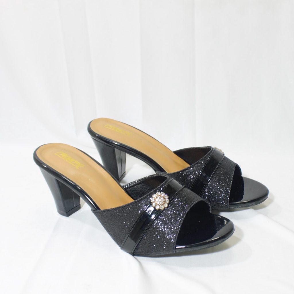 Jual Sendal Hils Wanita Kekinian Pesta 7cm | Shopee Indonesia