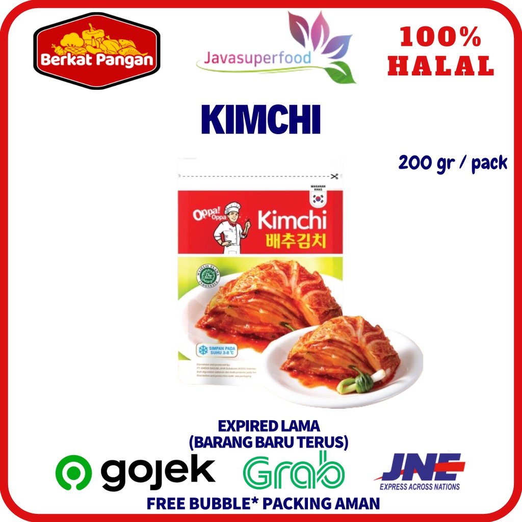 Jual KIMCHI Sawi Fresh / Kimchi Halal / Kimchi Korea 200 gr - Makanan ...