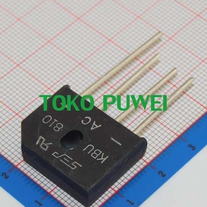 Jual KBU810 KBU 810 8A 1000V diode bridge rectifier BG17 puw331 dijamin ...