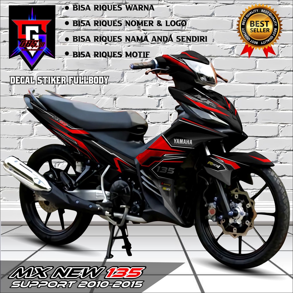 Jual Stiker Decal Jupiter Mx New 135 Stiker Jupiter Mx 135 Fullbody ...