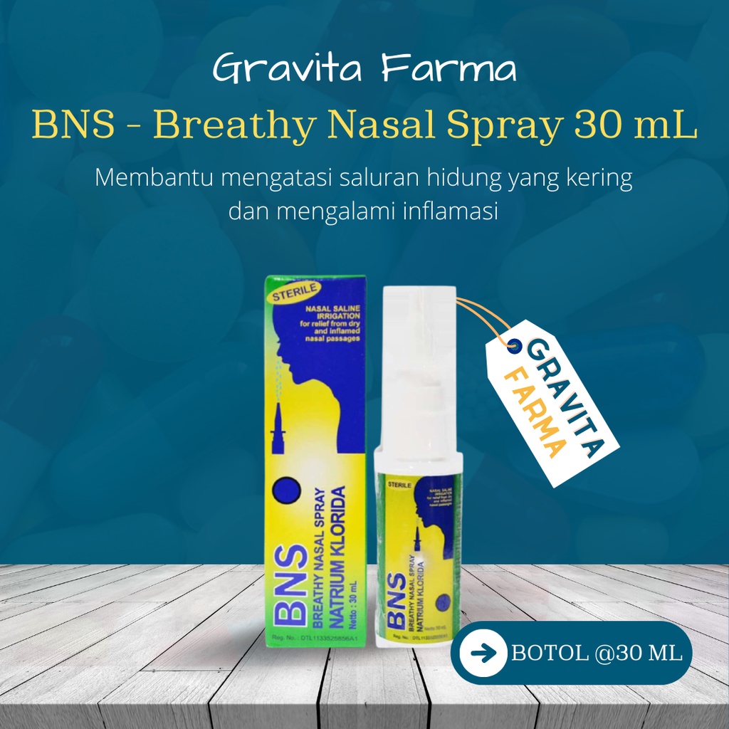 Jual BNS - Breathy Nasal Spray 30 mL | Shopee Indonesia