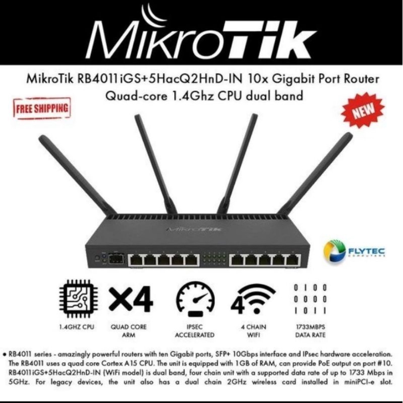 Jual Mikrotik RB 4011 Series | Shopee Indonesia