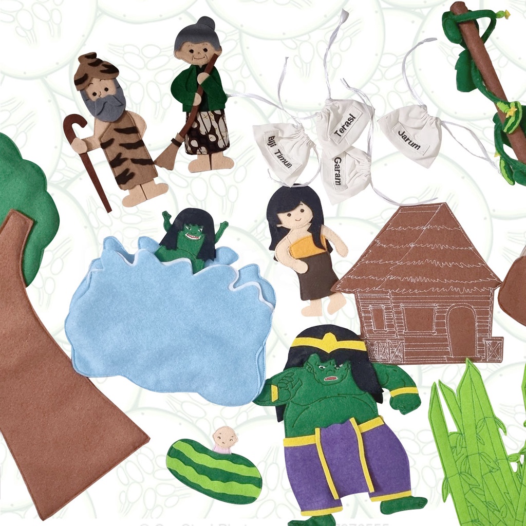 Jual Puppet Jari Kisah Timun Mas | Shopee Indonesia