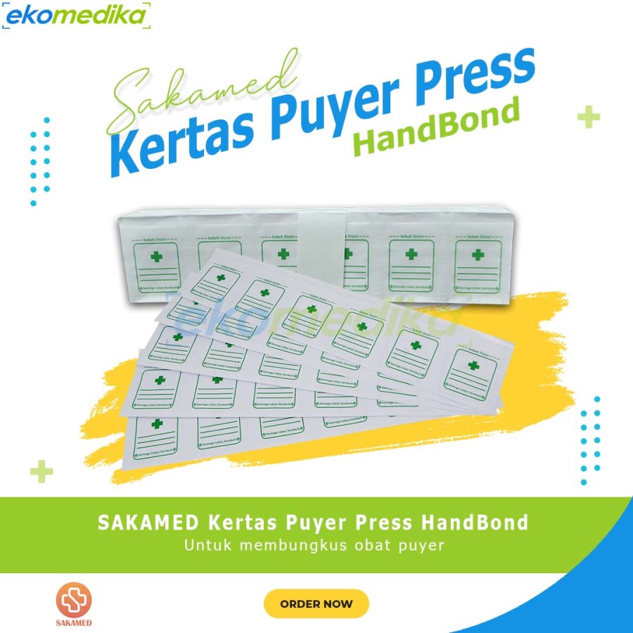 Jual Kertas Puyer kantong / Handbond Kantong 1 pck isi 1200 Logo ...