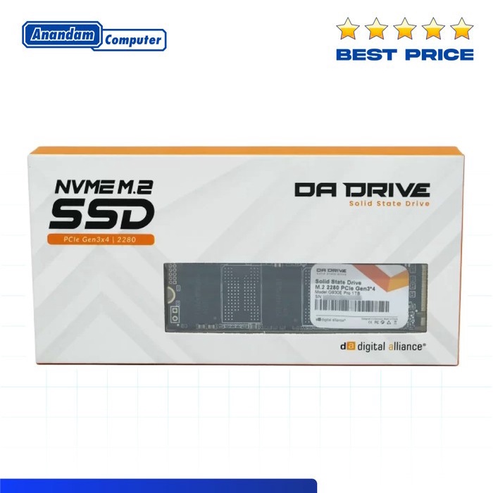 Jual Digital Alliance DA Drive Pro SSD M.2 Pcie Gen3 Nvme | Shopee ...