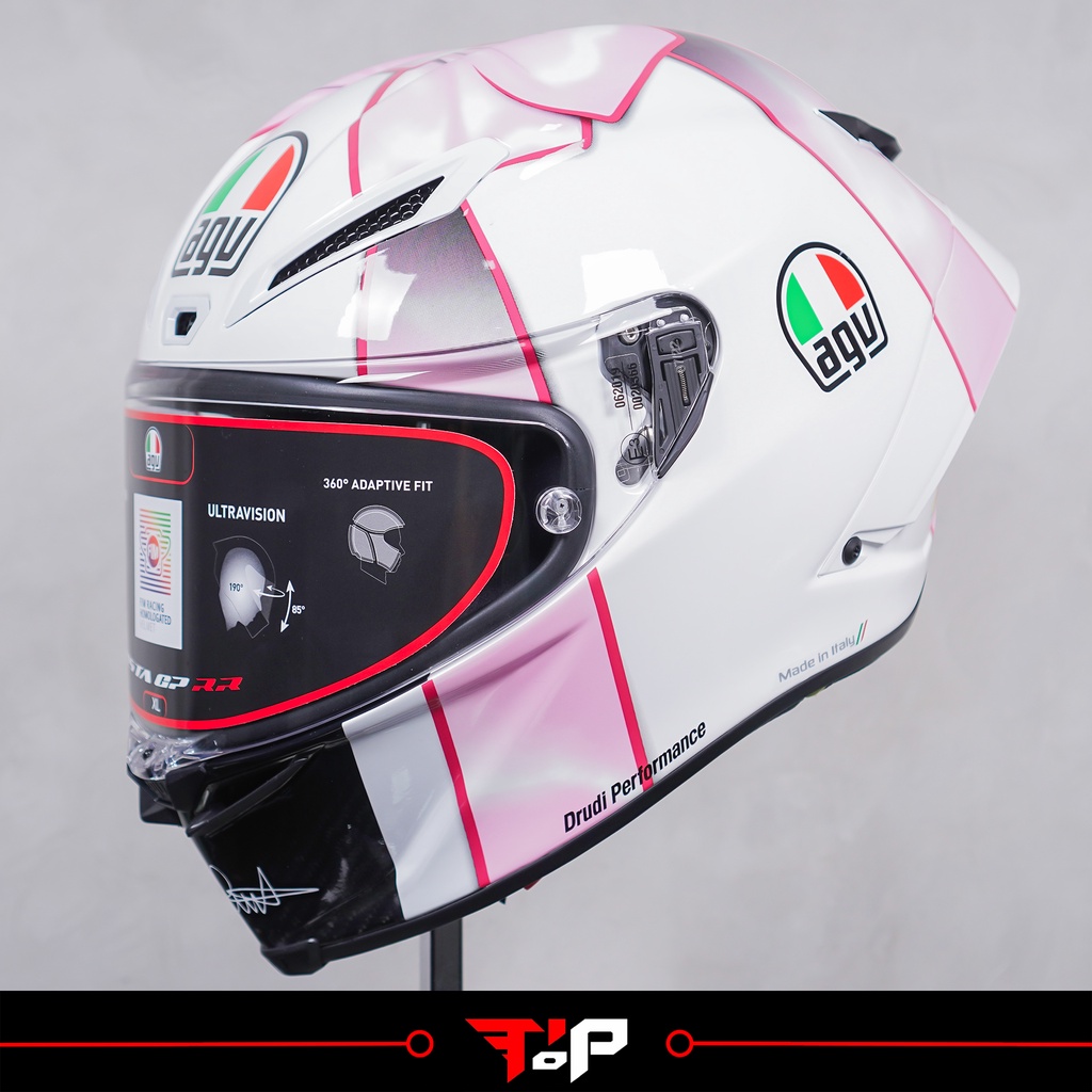 Jual AGV PISTA GP RR LIMITED EDITION ROSSI MISANO 2021 PINK BOW ...