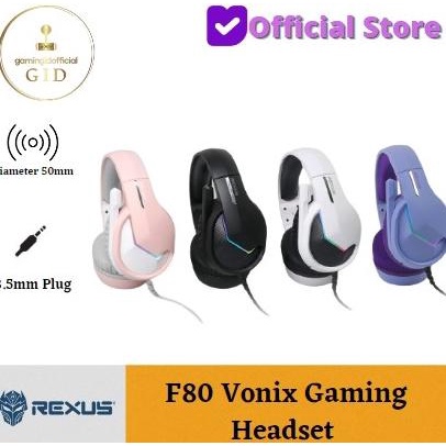 Jual Rexus F80 Vonix Gaming Headset | Shopee Indonesia