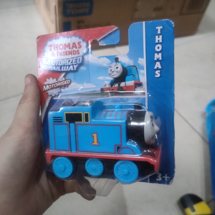 Jual Miniku Thomas & Friends Motorized Railway Gator Toby Henry ...