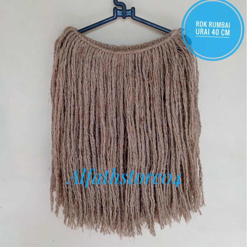 Jual rok rumbai goni Urai kostum tari adat Papua 40 cm | Shopee Indonesia