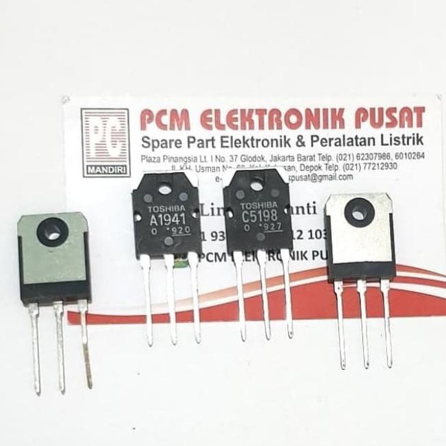 Jual C5198 A1941 2SC5198 2SA1941 Transistor TO247 Original Toshiba 1set ...