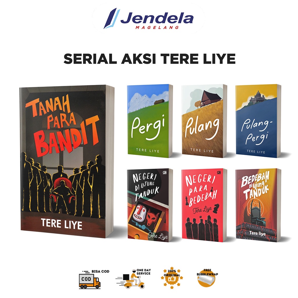 Jual Novel Pulang Pergi Pulang-Pergi Bedebah di Ujung Tanduk Tanah Para ...