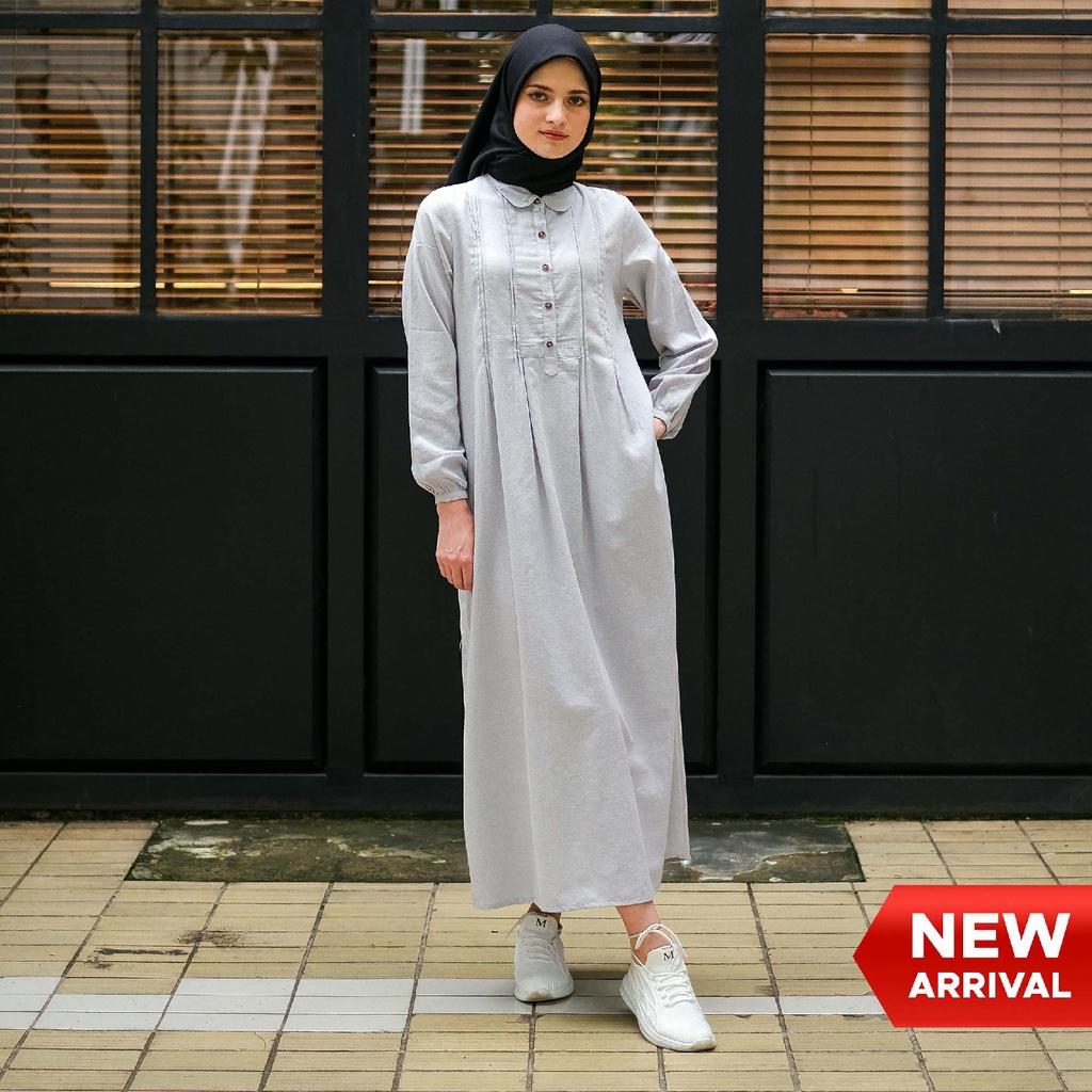 Jual Cressida Gamis Ladies Gray - LLGAL.JB730G | Shopee Indonesia