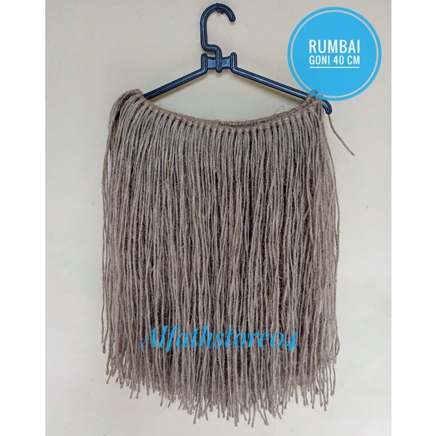 Jual rok rumbai goni kostum tari adat Papua 40 cm | Shopee Indonesia