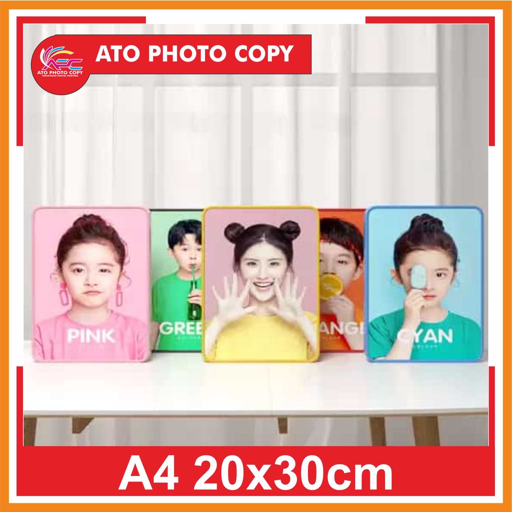 Jual Cetak Poto blok A4 (20x30cm) Laminasi Foto Blok Modern - Photo ...