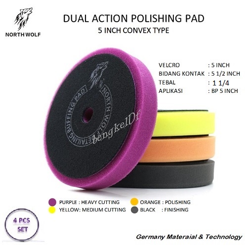 Jual Busa Poles Dual Action North Wolf 5 Inch Type CVX | Shopee Indonesia