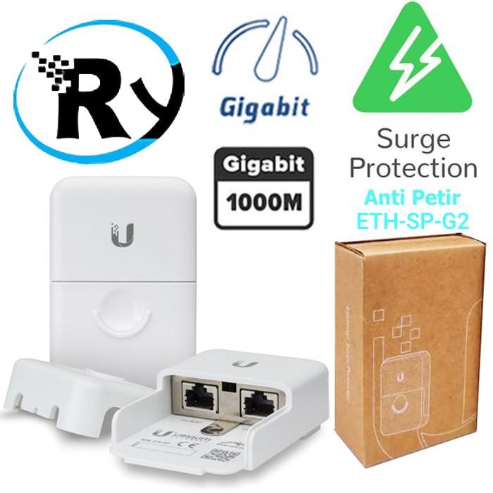 Jual Ubiquiti ETH-SP Ethernet Surge Protector Anti Petir UTP LAN ...