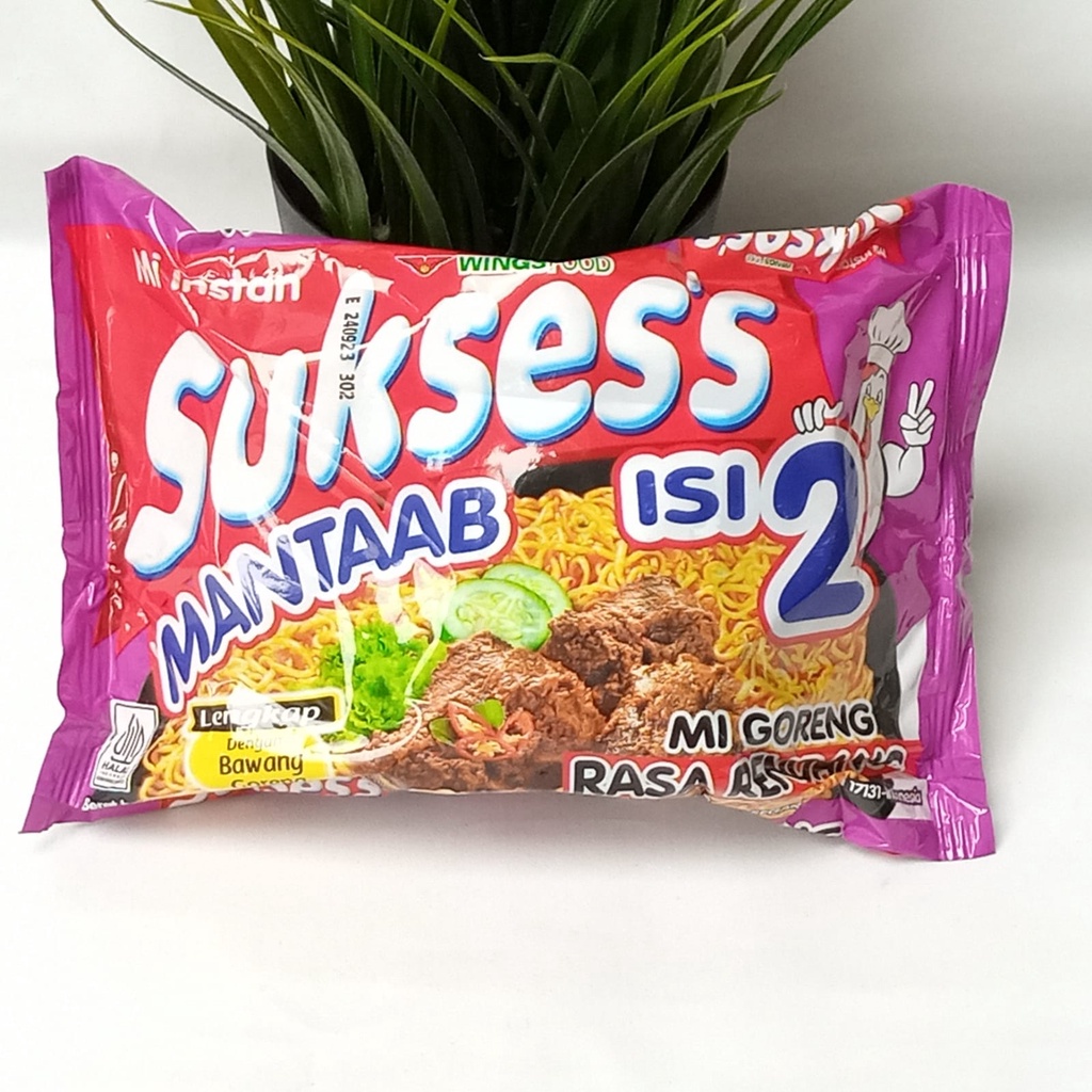 Jual Mie Suksess Isi 2 Rendang/Ayam Kecap/Ayam Kremes/Geprek | Shopee Indonesia