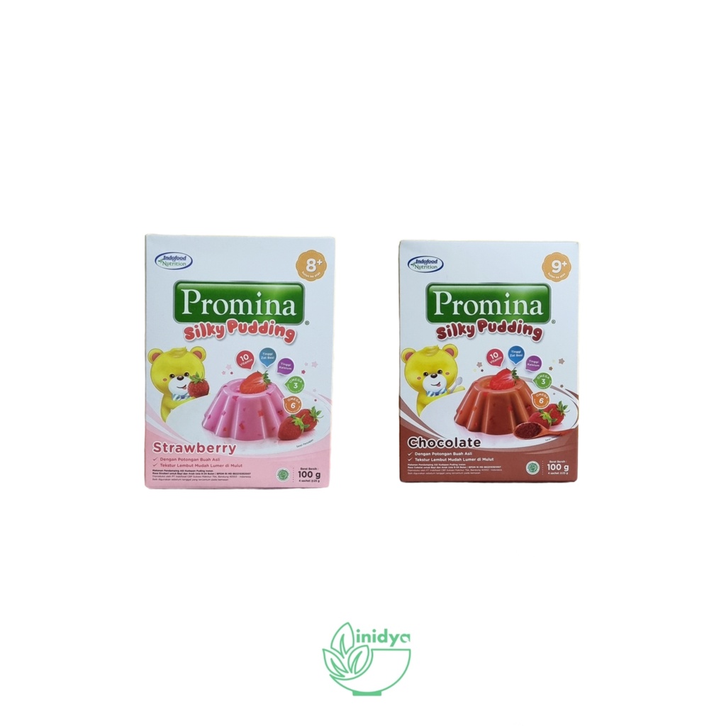 Jual Promina Silky Puding Rasa Coklat dan Strawberry 100gram / Promina ...