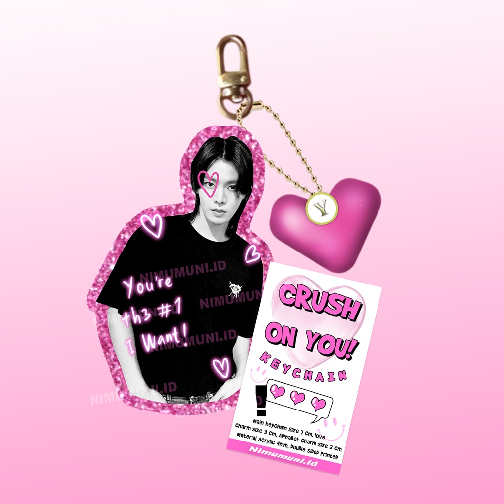 Jual CRUSH ON NCT KEYCHAIN| Keychain NCT DREAM NCT 127 Ganci NCT ...
